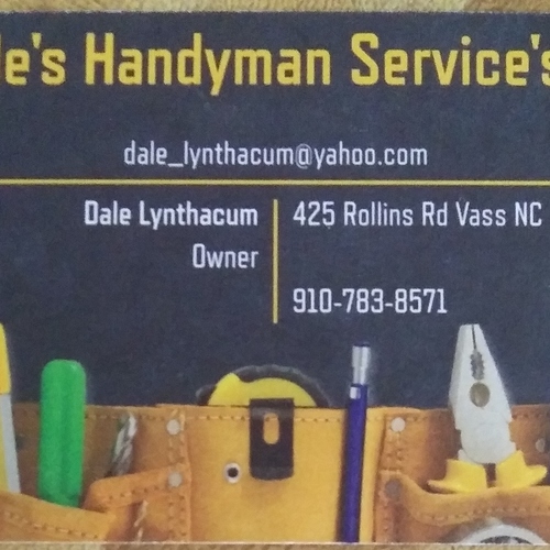 Dale's Handyman services